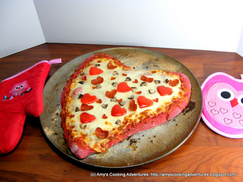 Quick Pink Pizza Dough