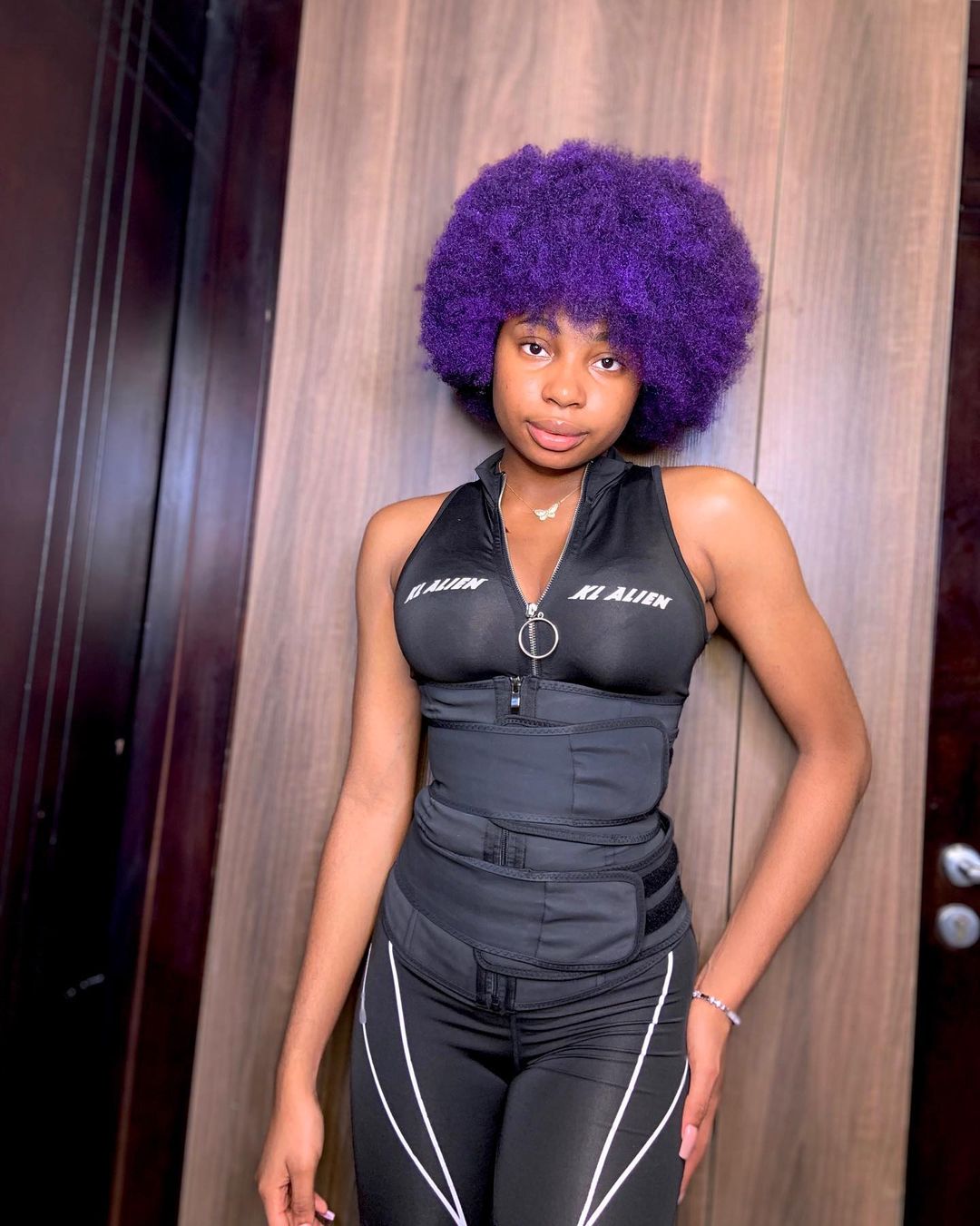 Pictures of Susan Pwajok hairstyles - Afro