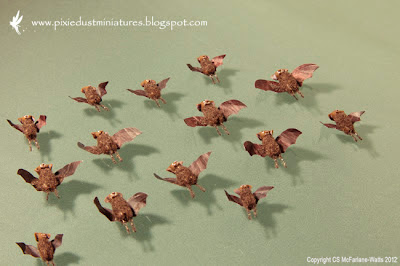 Pixie Dust Miniatures: My Workspace - Batty Batty Batty