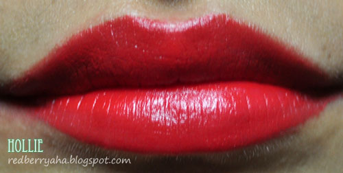 Random Beauty by Hollie: Revlon Matte Lipstick in Really Red Swatch