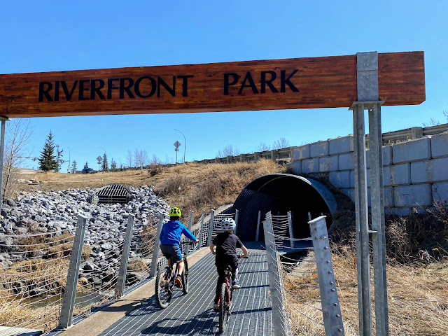 Family Adventures in the Canadian Rockies: Biking around Calgary with ...