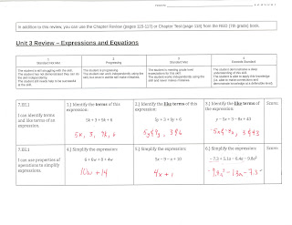 Hamilton Middle School 7th Grade Math