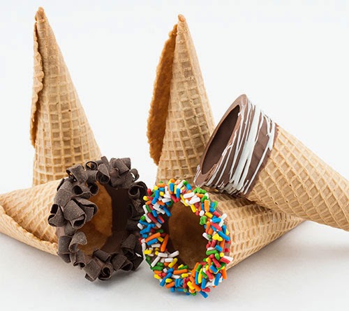 fancy dipped cones now why would anyone want a plain