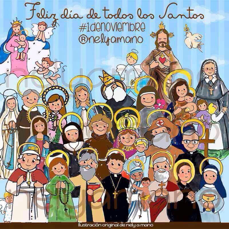 Mis Clases De Reli Son ¡feliz Día De Todos Los Santos