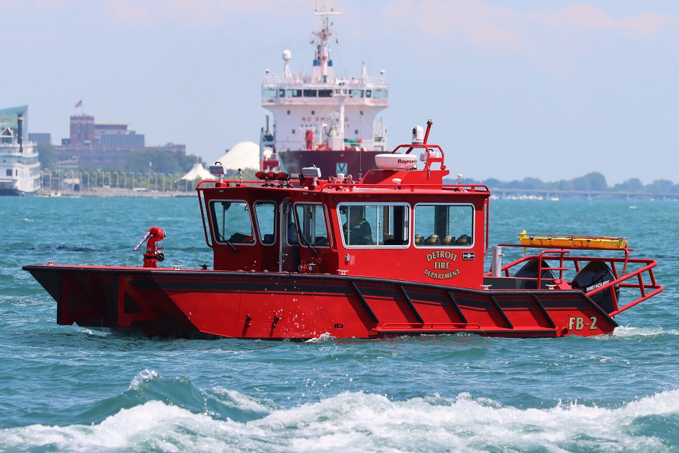 Michigan Exposures: And the Detroit Fire Boat 2