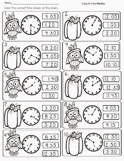 Primary World: "Time" for Thanksgiving! Differentiated, Print and Go!