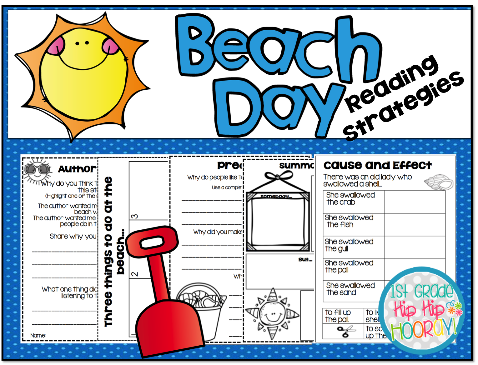 1st Grade Hip Hip Hooray!: Beach Day!