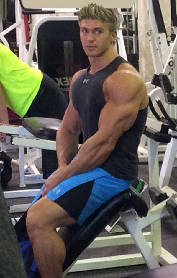 BUILT by tallsteve: Adam At the Gym