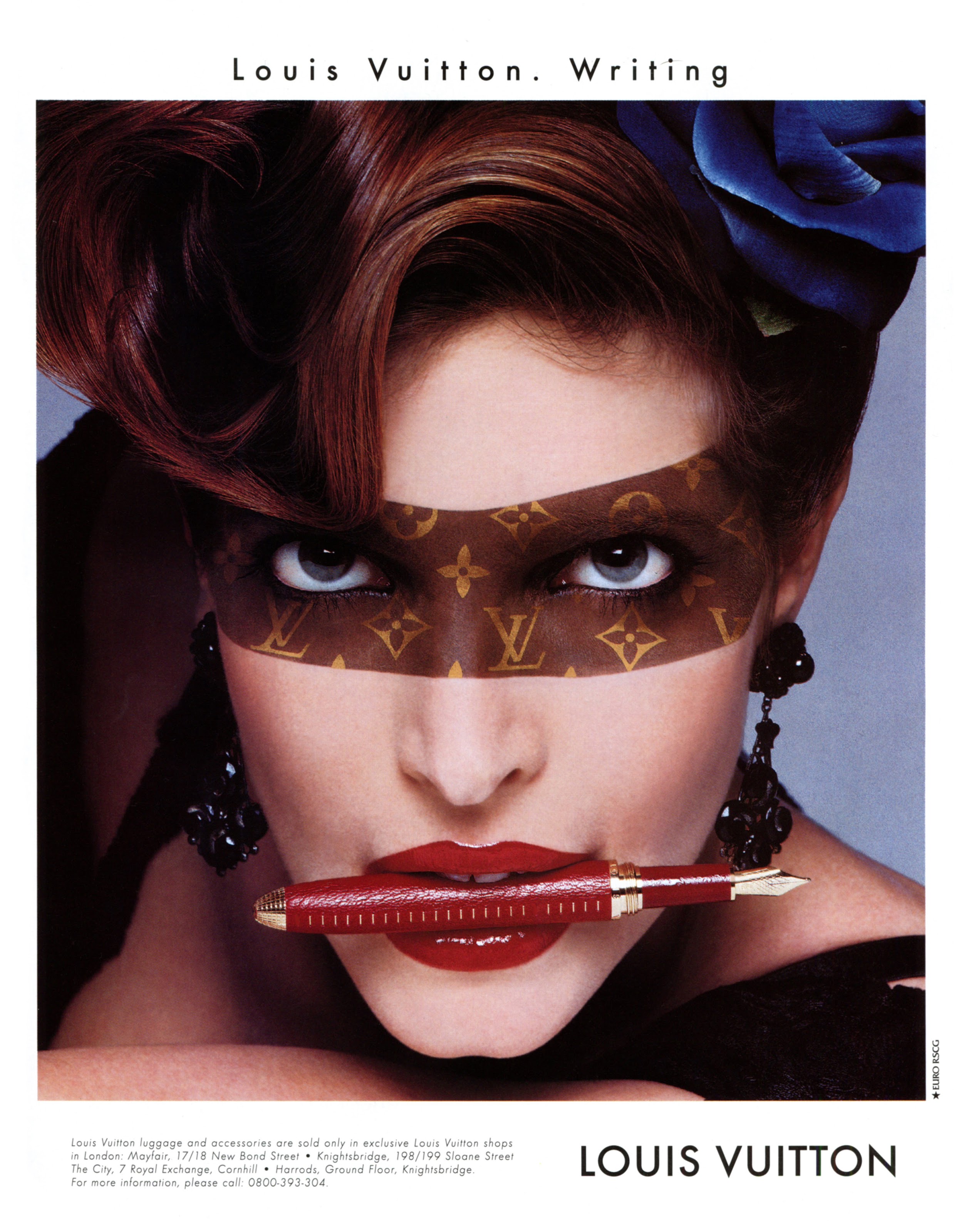 CAMPAIGN: LOUIS VUITTON WRITING FW 1998