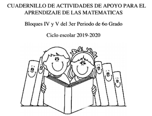 CUADERNILLO DE ACTIVIDADES DE APOYO PARA EL APRENDIZAJE DE LAS ...