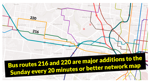 Melbourne on Transit: Updates to Melbourne Public Transport Frequent ...