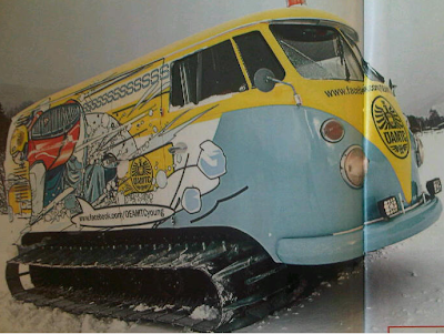 Bart´s 57´: 1966 AUSTRIAN SNOW BUS inside hot VWs Magazin