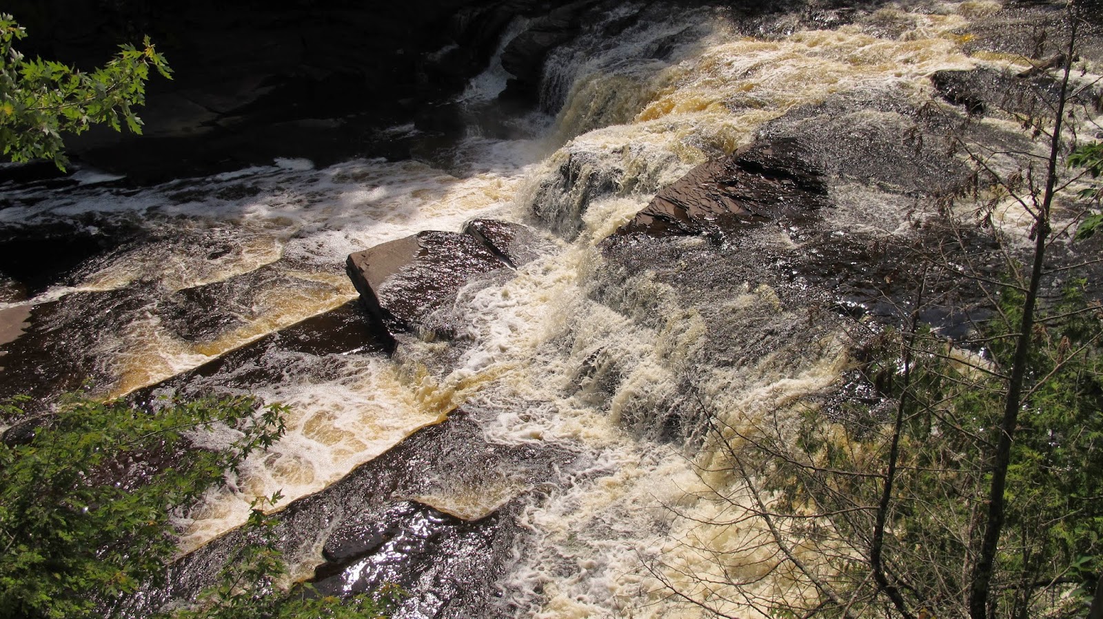 PRESQUE ISLE RIVER MICHIGAN WATERFALLS - ADAM HAYDOCK