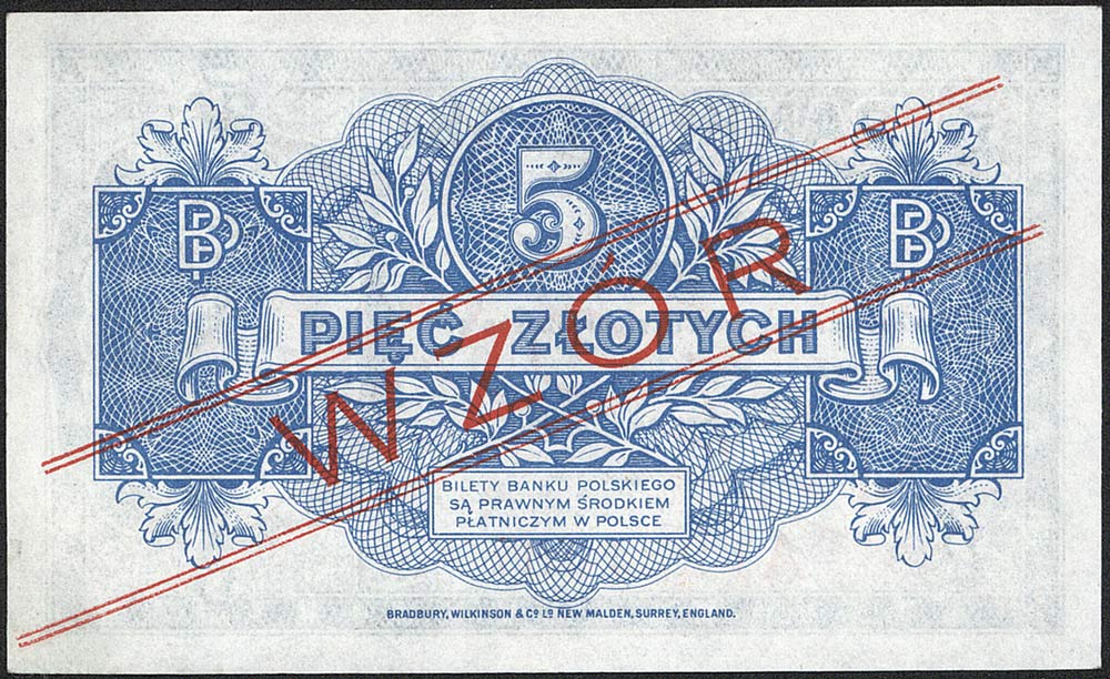 Poland banknotes 5 Polish Zloty banknote of 1939|World Banknotes ...