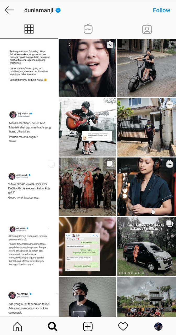 20 Macam Tema Inspirasi Feed Instagram Rapi dan Menarik
