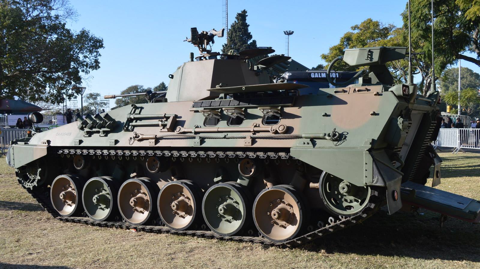 Vehículos de Combate TAM VCTP en el Ejército Argentino - Bunker Argentino