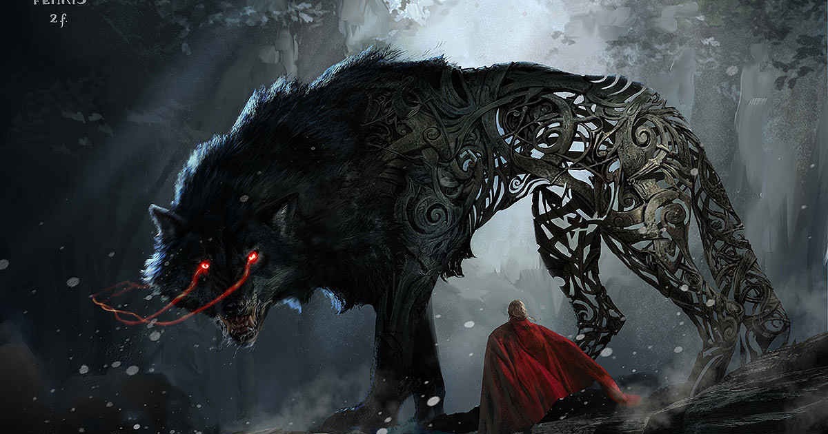 Tierras de lobos: Fenrir el lobo de la mitología nórdica