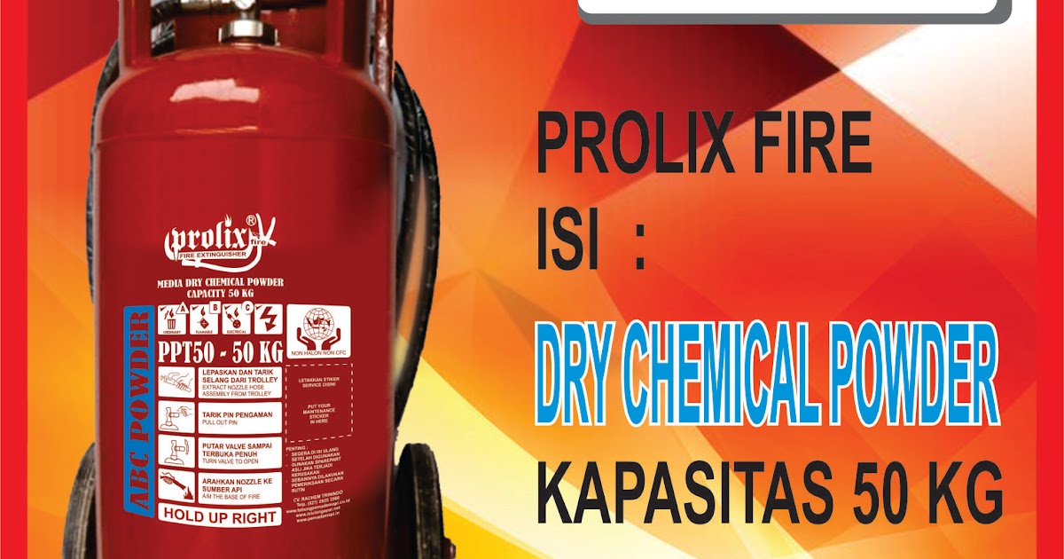 Alat Pemadam Api ABC Powder 50 Kg - Tabung Apar Dry Chemcial Powder ...