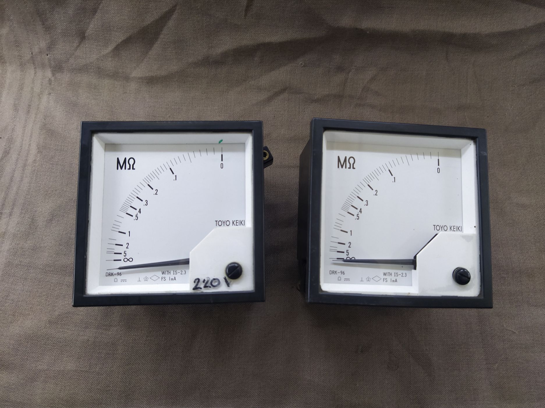 TOYO KEIKI DRK-96 AC-NETWORK MONITOR INSULATION