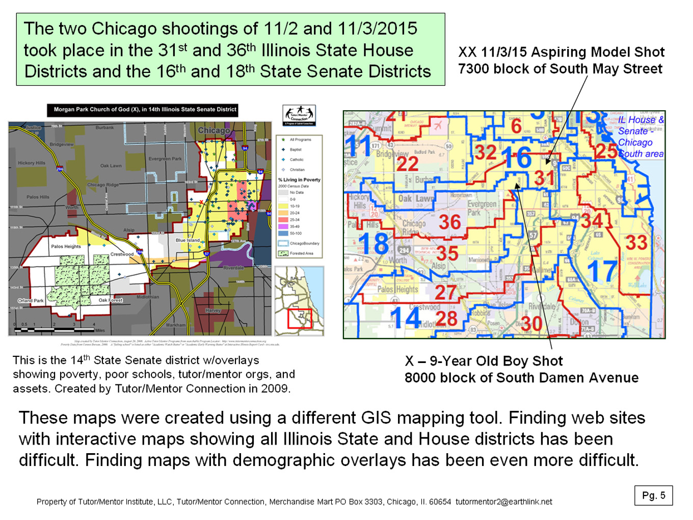 Tutor Mentor Institute, LLC: Using Maps in Long-term Violence ...