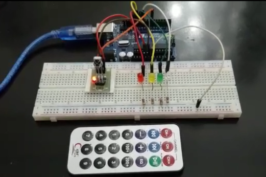 Arduino4Everyone: Project 12: Arduino IR Remote-infrared communication
