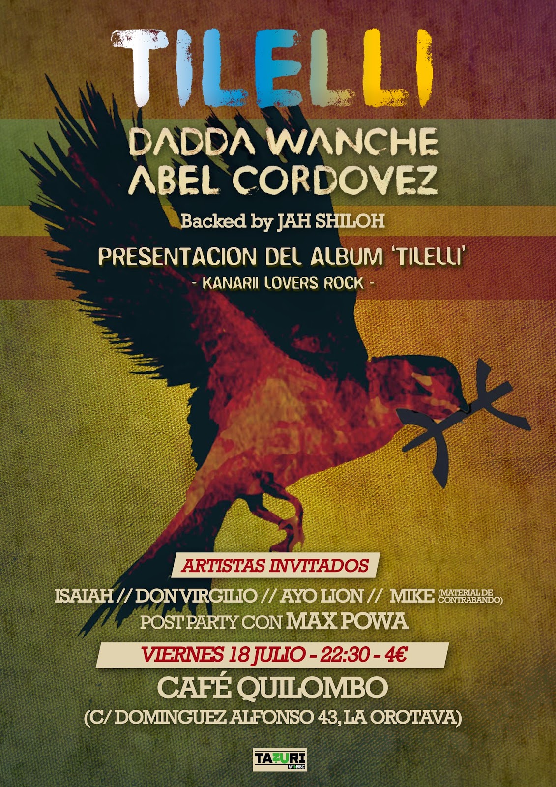 ROOTS REALITY CULTURE: DADDA WANCHE Y ABEL CORDOVEZ PRESENTAN 'TILELLI ...