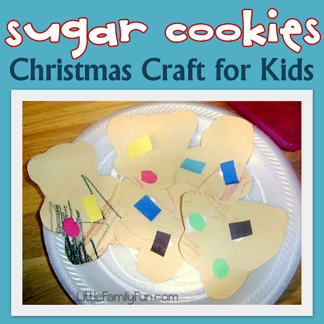 Little Family Fun: Dec. 16 - Paper Cookies