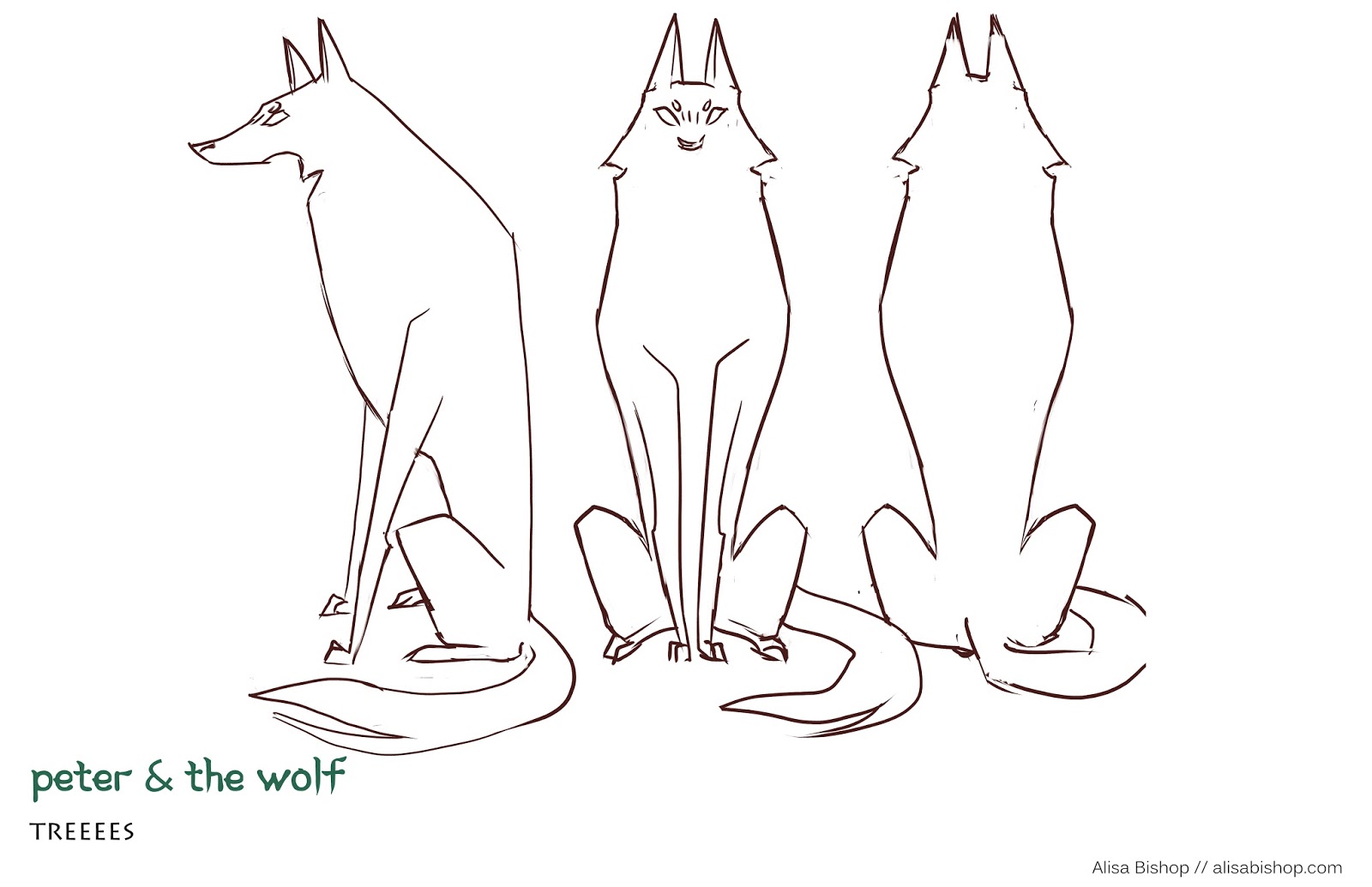 The Art of Alisa Bishop: Peter & The Wolf 3: The Wolfening : Character ...