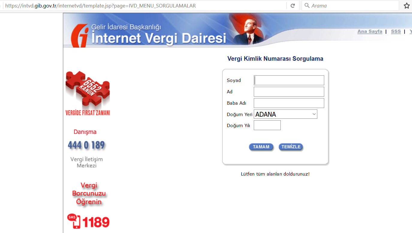 BOUN Exchange Look Up Your Tax Number Online boun-exchange-look-up-your-tax-number-online