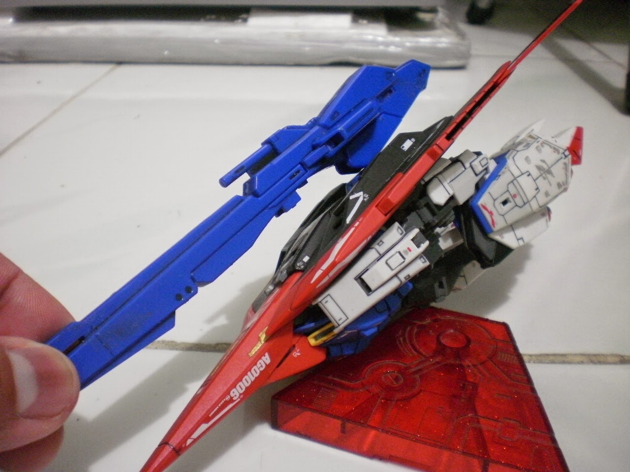 Drew's Gunpla Tips: How to make your HG Hyper Mega Launcher fit RG Zeta ...