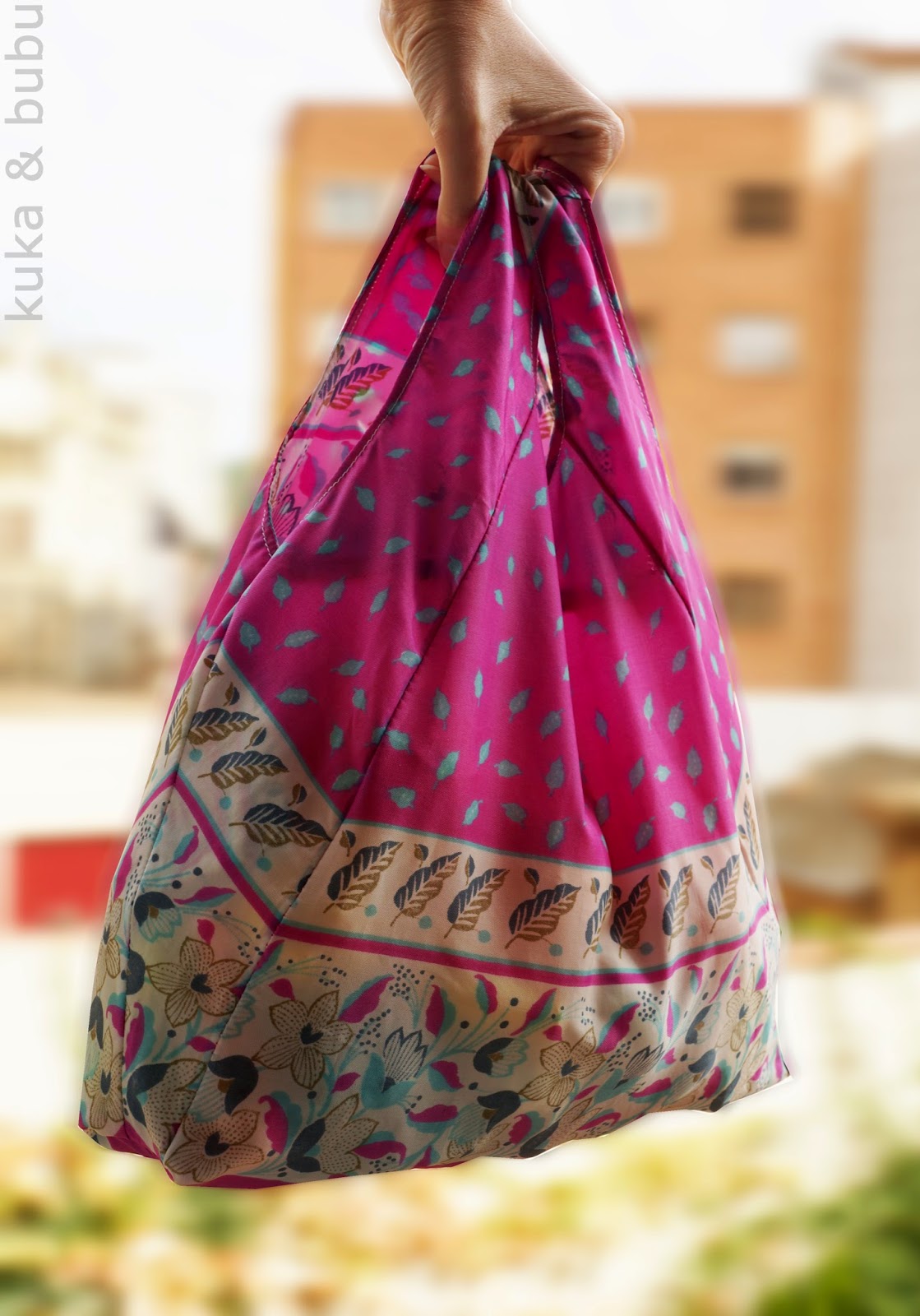 kuka and bubu: Carry Everywhere Shopping Bag (Pattern by Cucicucicoo)