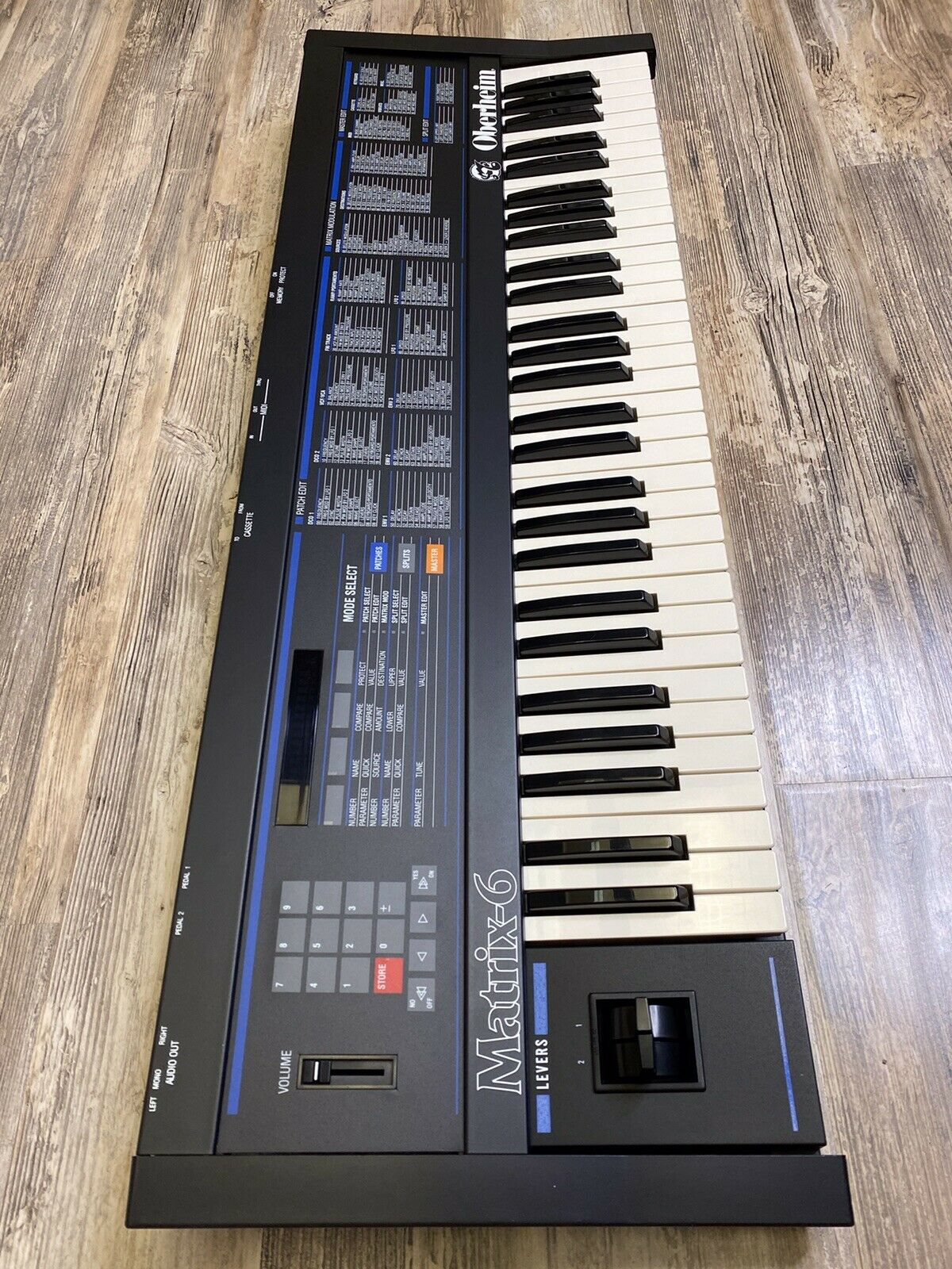 MATRIXSYNTH: Oberheim Matrix 6 Keyboard Synthesizer SN 7633319