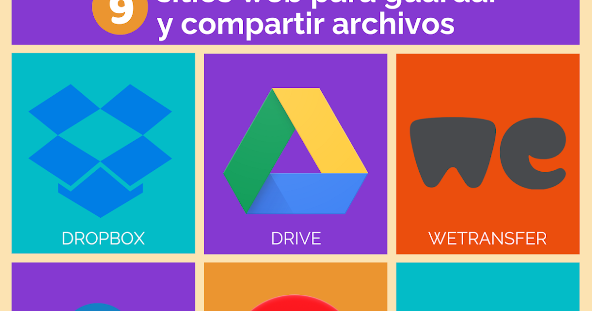 AYUDA PARA MAESTROS: 9 sitios web para guardar y compartir archivos