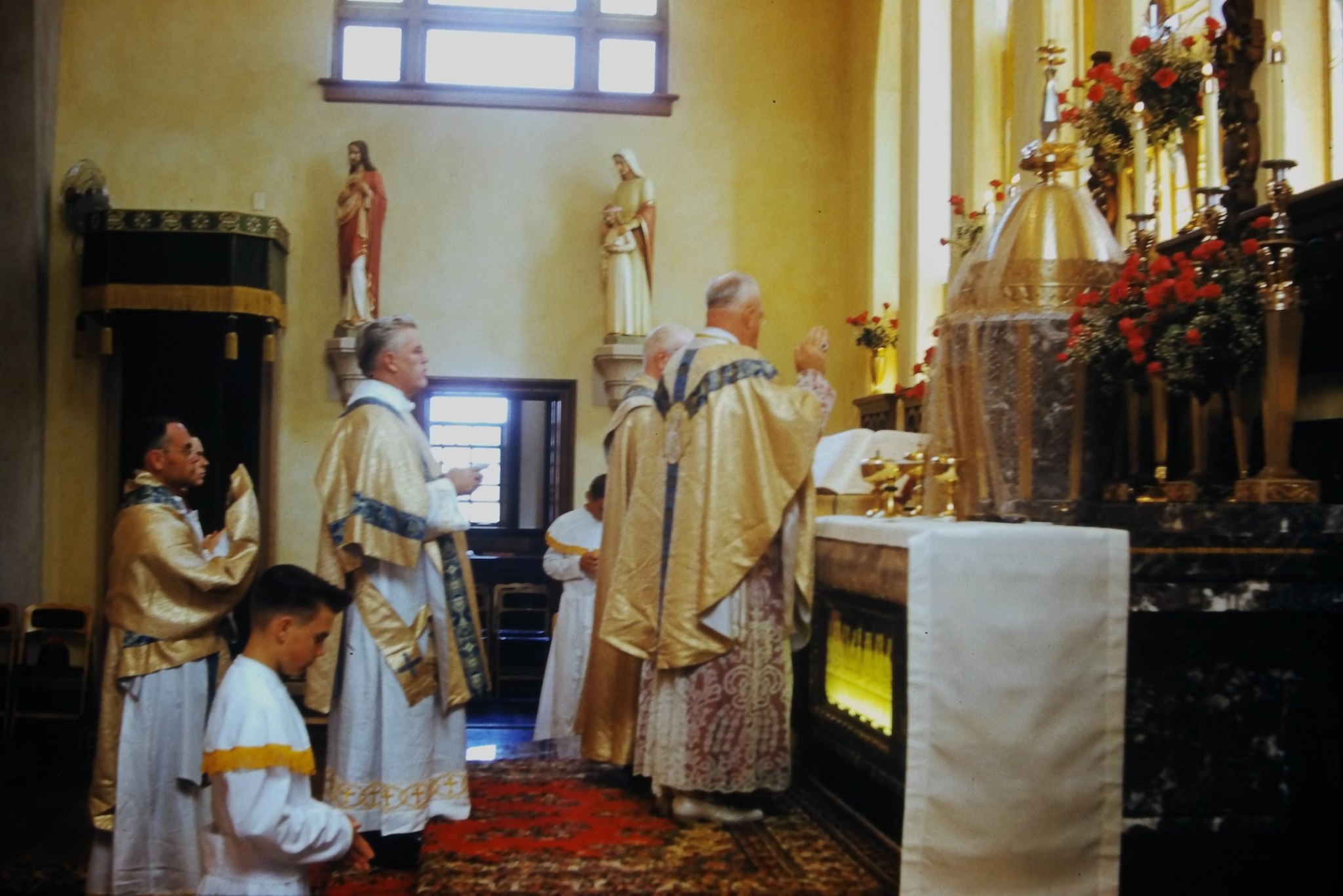 New Liturgical Movement: Historical Photos of a Church Dedication