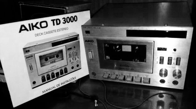 Tape Deck Aiko Evadin TD-3000 Restaurado Vídeo demonstrativo e colecionador ~ ESI JMJG SOM ...
