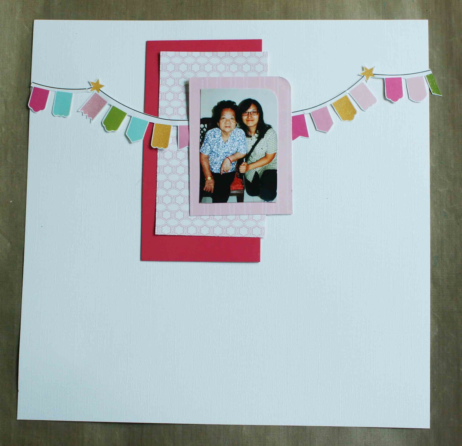 Do More With Less: How to create a masked and misted custom background. :)