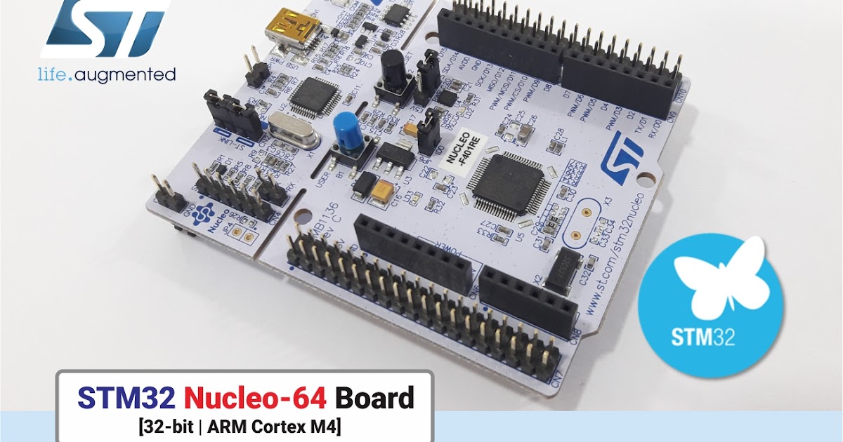 STM32 Nucleo-64 Board (ARM Cortex) | Robotics University