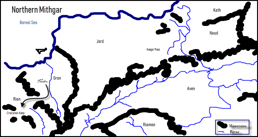 Tides of War: Battle of Challerain Keep (Mithgar - War of the Ban 2E2195)