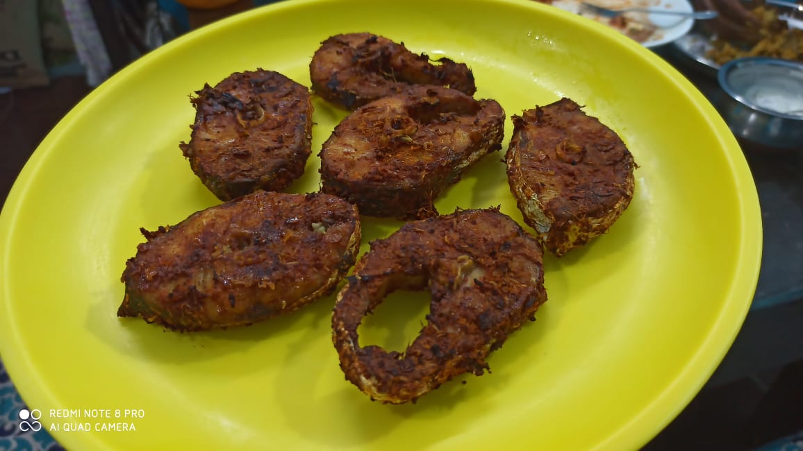Simple Sheela fish fry in Airfryer