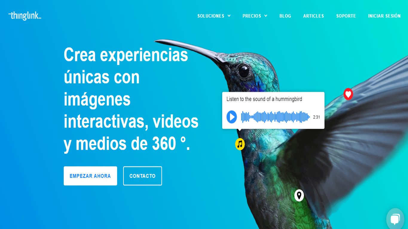Crear cuenta en Thinglink | ticsomx