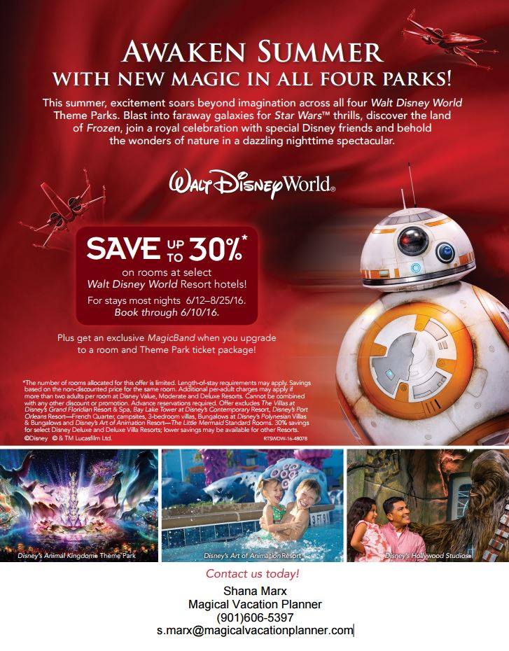 Traveling Through Disney: BREAKING: Summer Promotions at Walt Disney World