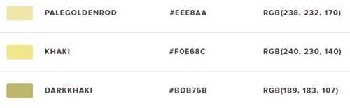 140+ Kode Warna HTML dan CSS Lengkap (Kode Hex dan RGB) - InfoAkurat.com