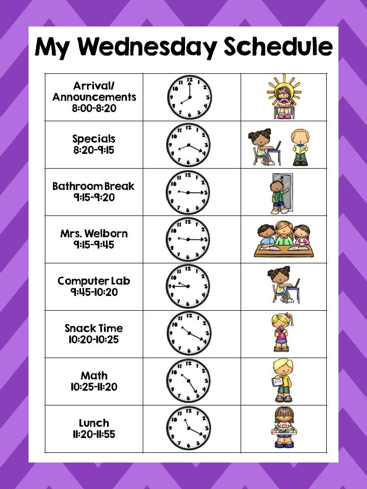 The Drake Dudes: Why Schedules Are So Important In My Classroom