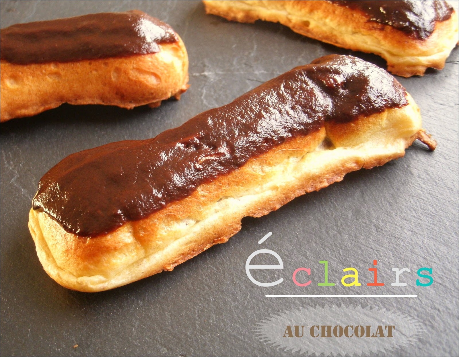 Pâtisseries et Compagnie: Eclairs au chocolat