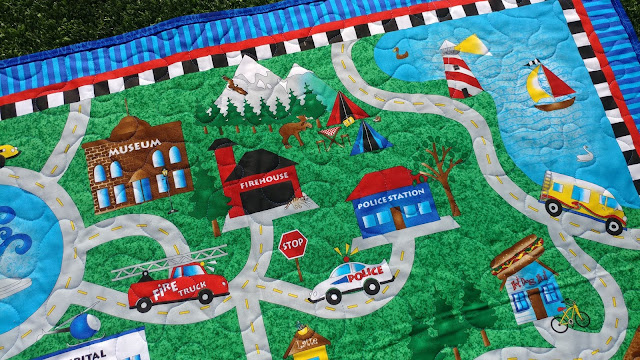 Slice of Pi Quilts: USA Map Quilt Surprise