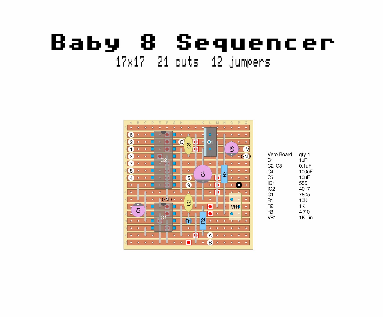 Proto-Schlock: Baby 8 Sequencer