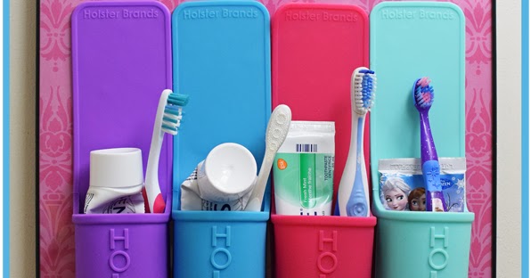 Hanging Tooth Brush & Paste Holder