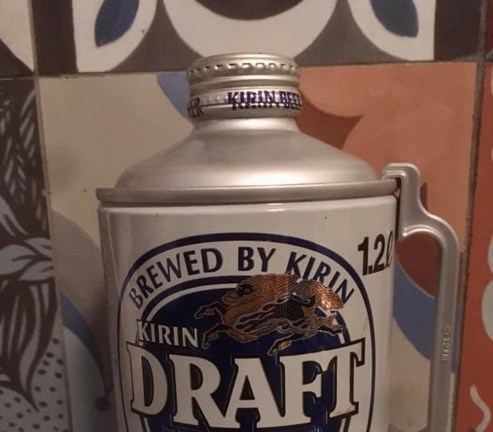 LATAS Y BOTELLAS DE JUAN CRUZ: KIRIN DRAFT 1.2 L (Japón 1990)
