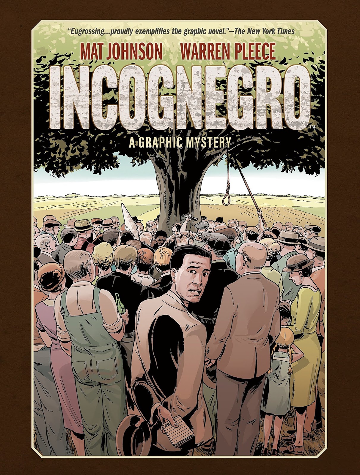 KISS THE BOOK: Incognegro by Mat Johnson and Warren Pleece - OPTIONAL