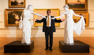 Roving Performers Australia: Bodypainting Live Human Statue ...